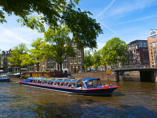Amsterdam: Sightseeing Tour und Rundfahrt durch den Stadtkanal mit dem ...